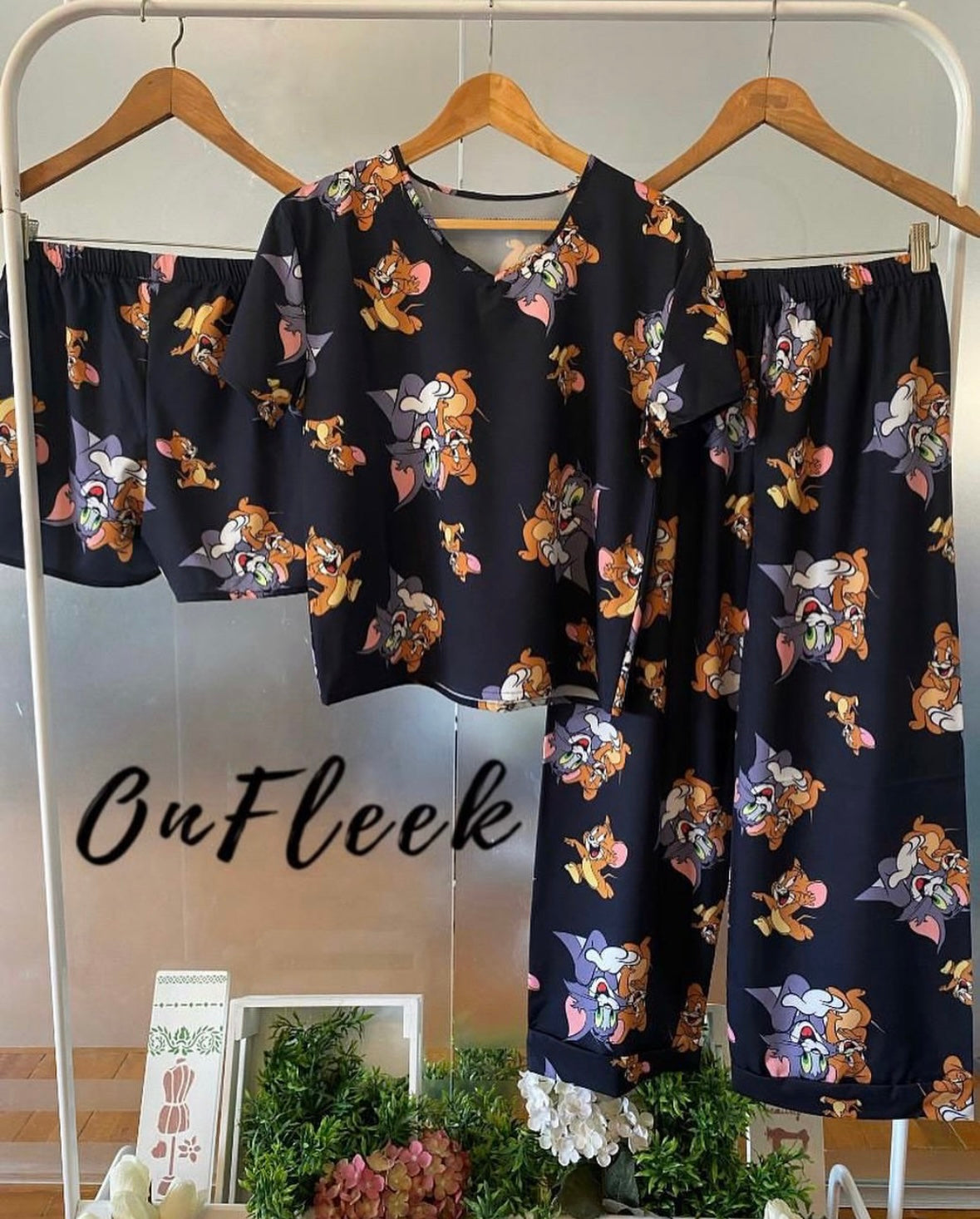 Black Tom and jerry 3 pieces set – Onfleekstuff
